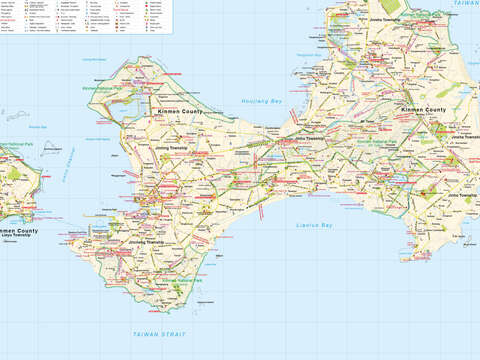 Maps and Brochures | Kinmen Travel